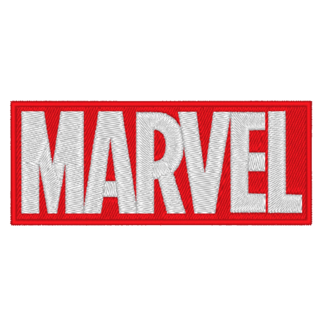 Marvel Logo - Patch Design for Machine Embroidery - Etsy