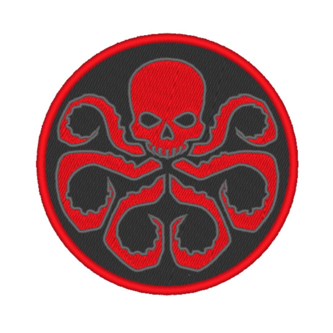 Hydra - Marvel Patch Design for Machine Embroidery - Etsy