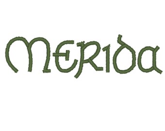 Princess Merida From Brave Autograph Combo Sketch Digital Embroidery ...