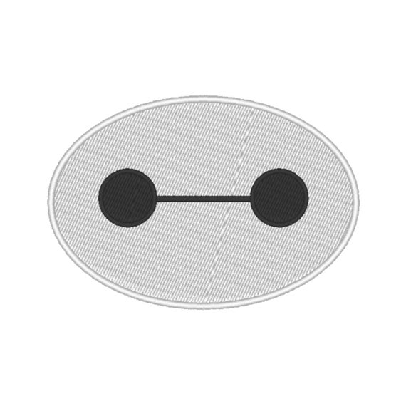 Baymax Big Hero 6 Patch Design for Machine Embroidery - Etsy