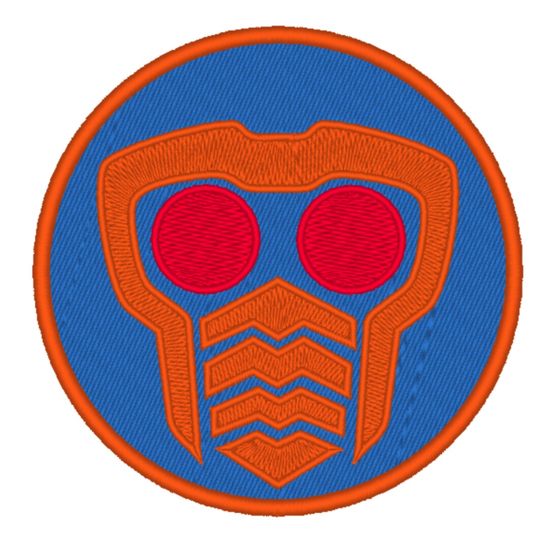 Star Lord - Marvel Avengers Patch Design for Machine Embroidery - Etsy