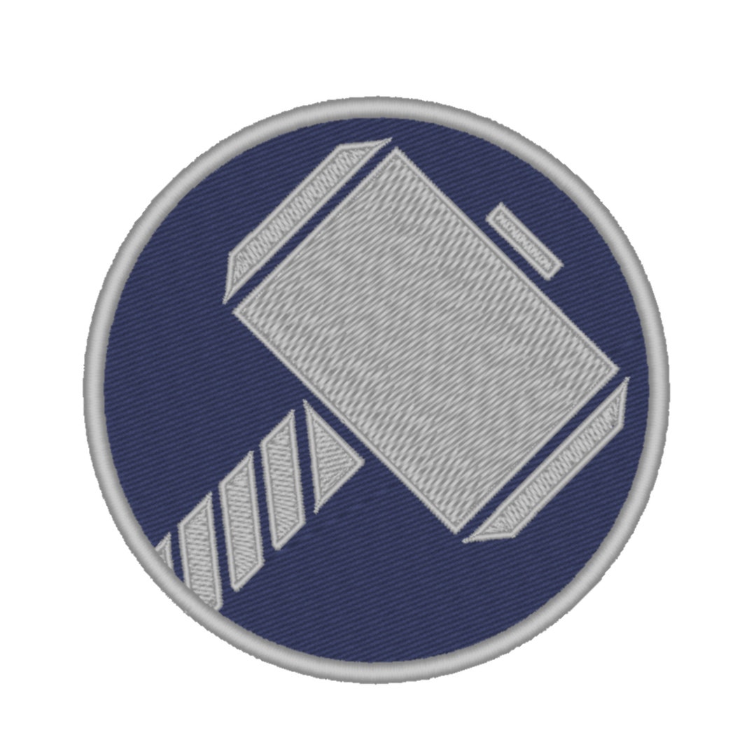 Thor - Marvel Avengers Patch Design for Machine Embroidery - Etsy
