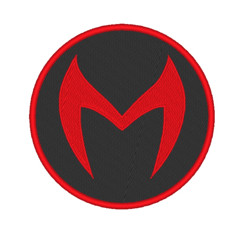 Scarlet Witch - Marvel Avengers Patch Design for Machine Embroidery - Etsy