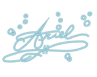 Minnie Mouse Autograph Design for Machine Embroidery - Etsy