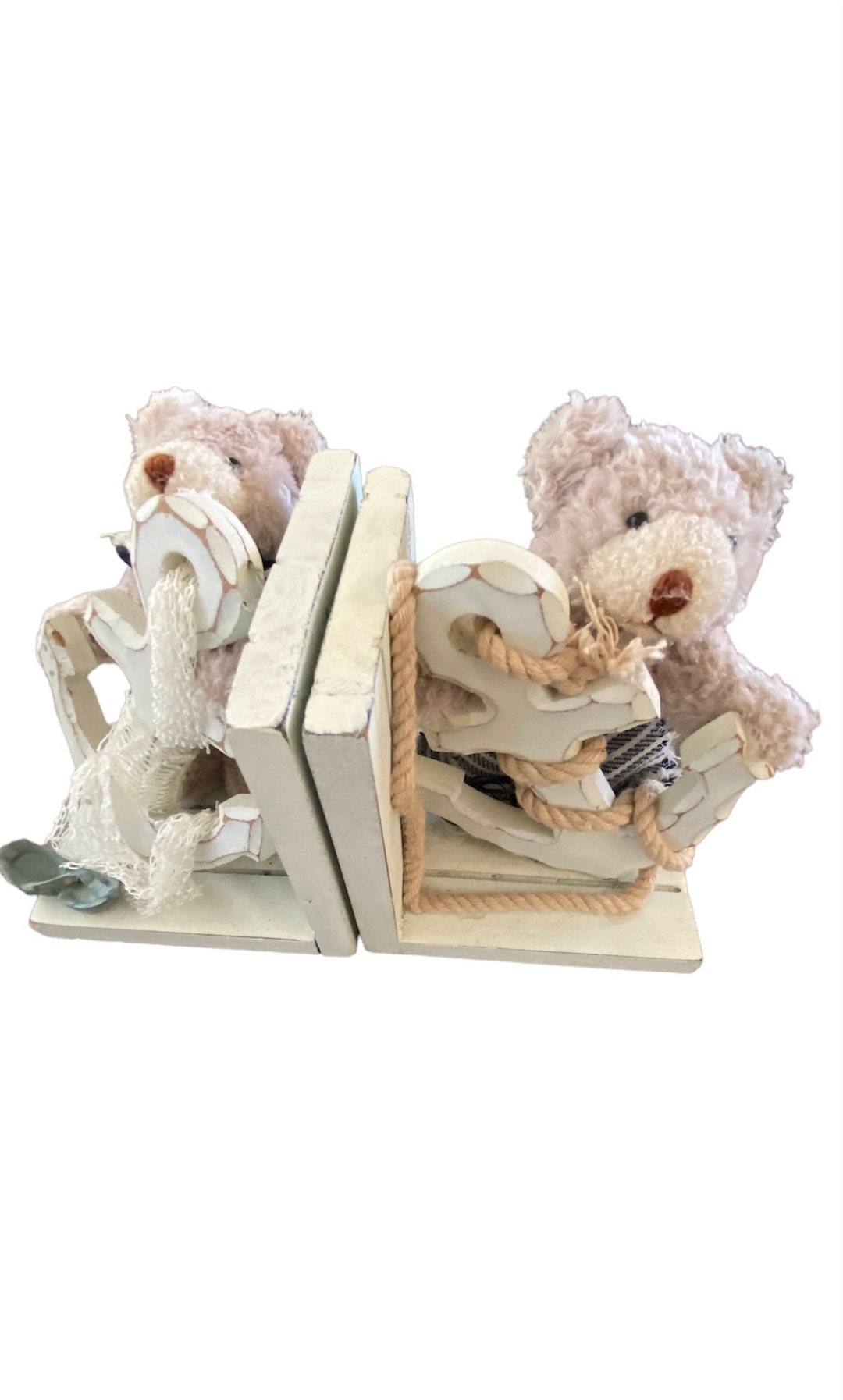Teddy Bear Book Holder. A Pair of Vintage Book Holders. - Etsy