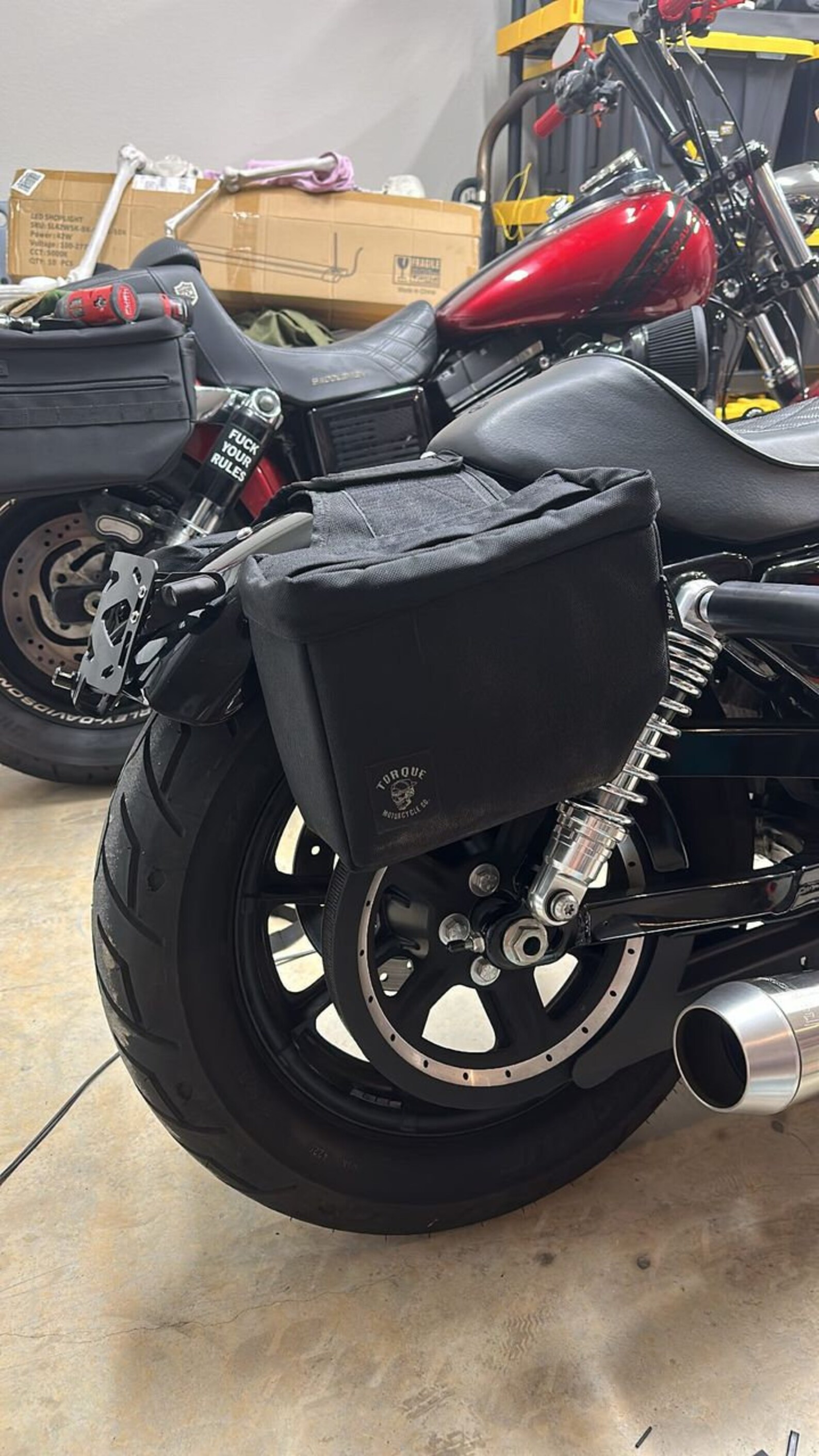 X Wing Tidy Tail Harley SPORTSTER 48 IRON 72 NIGHTSTER License Plate ...