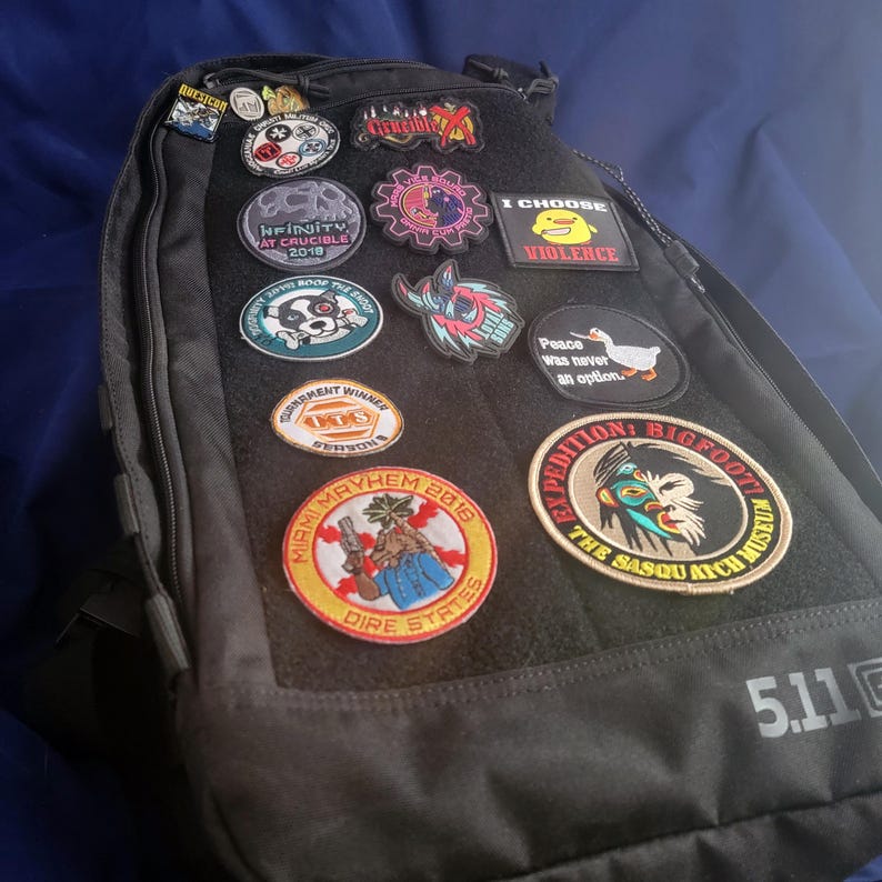 Mars Vice Squad PVC Morale Patch for Backpacks Wargaming Gift Science ...