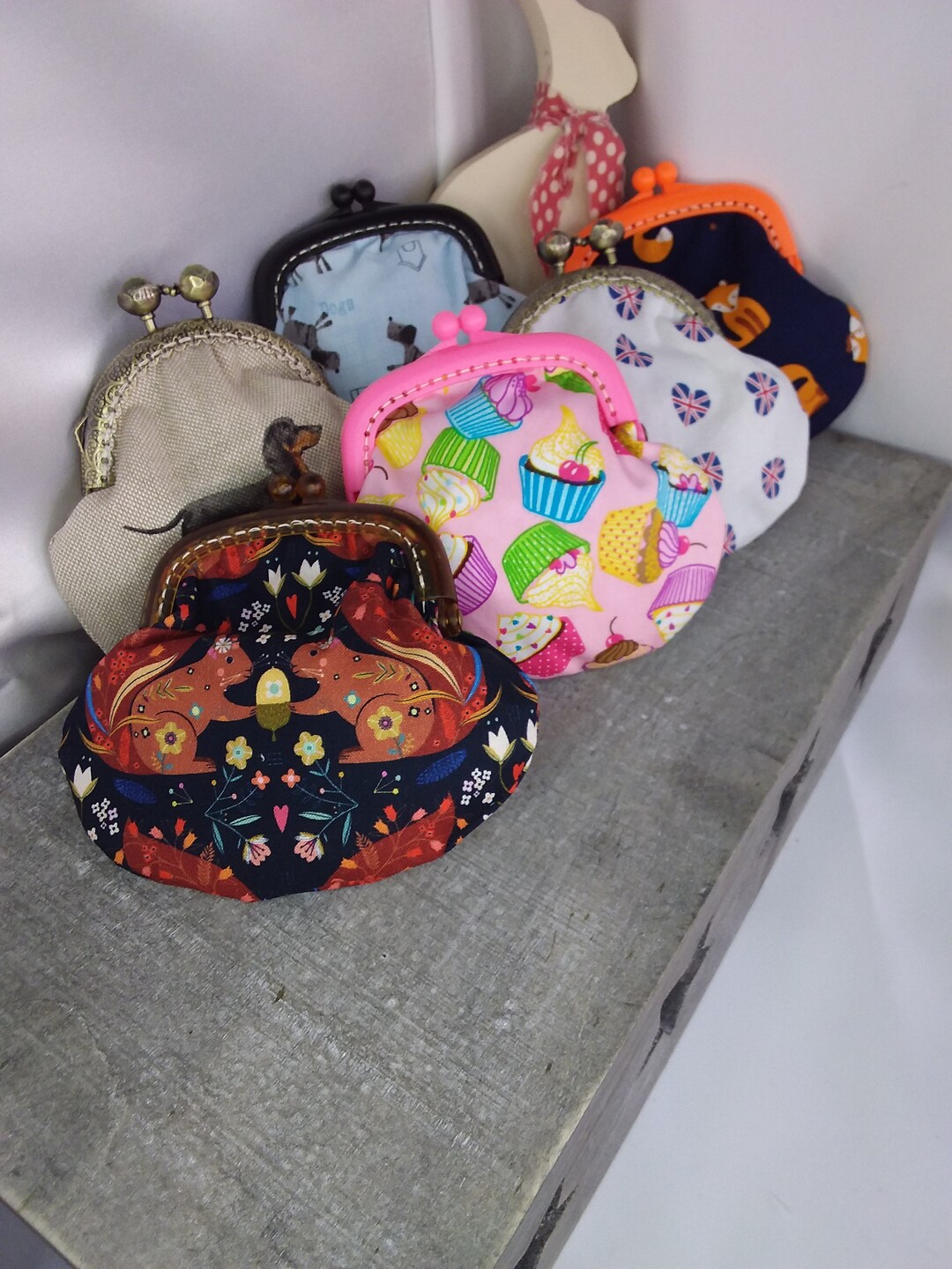 Cute Bobble Clasp Purse - Etsy UK