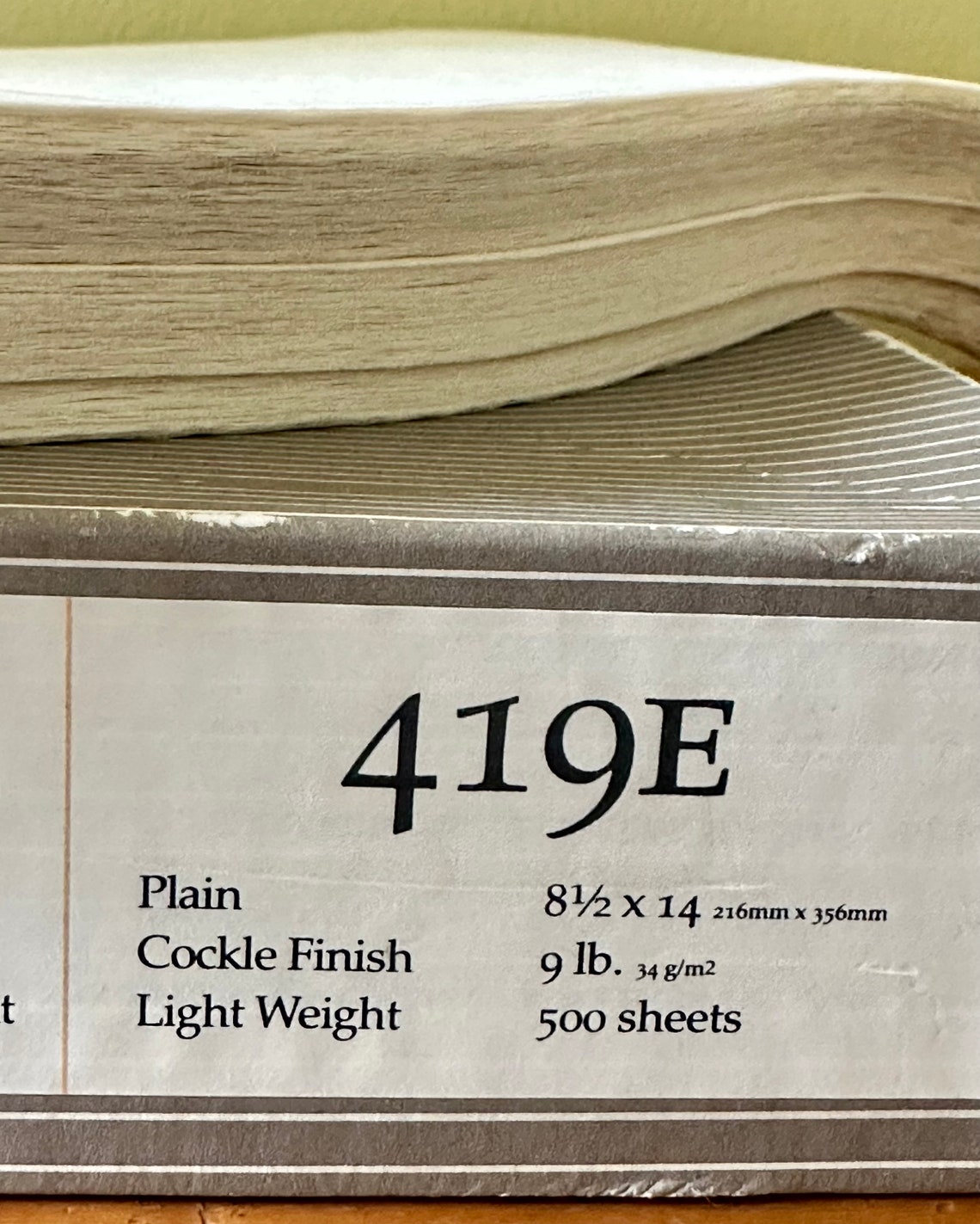 Southworth Racerase Cockle Finish Onionskin Typing Paper - Etsy