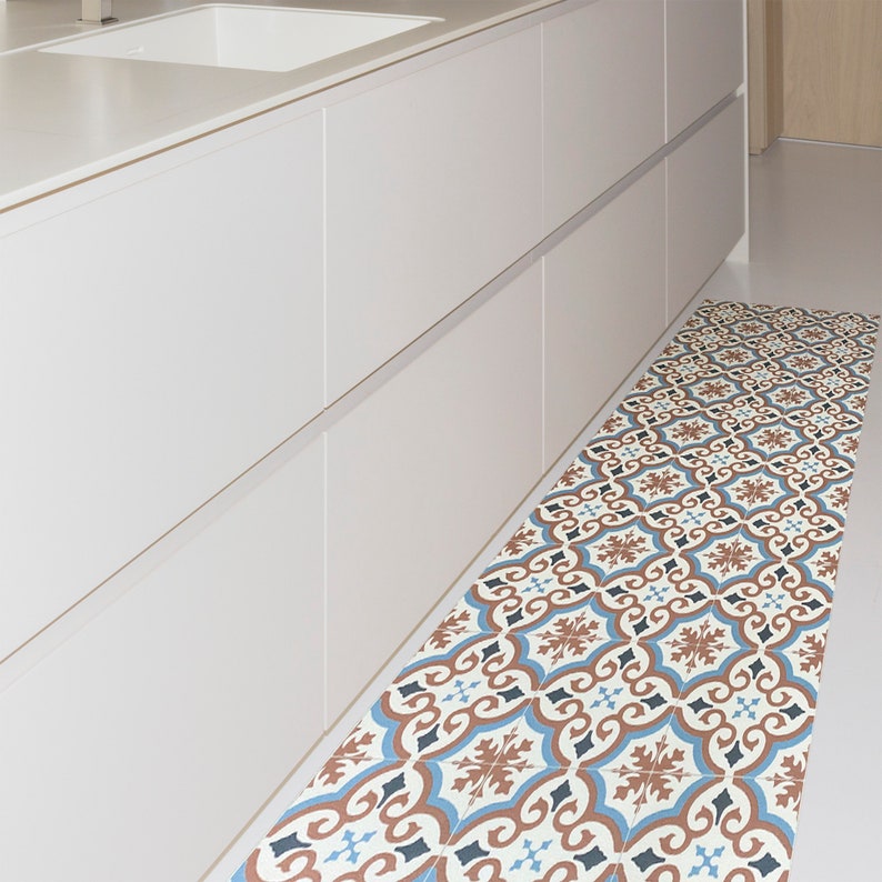 VLETEREN Vinyl Kitchen Runner PVC Carpet. Anti-slip. for - Etsy