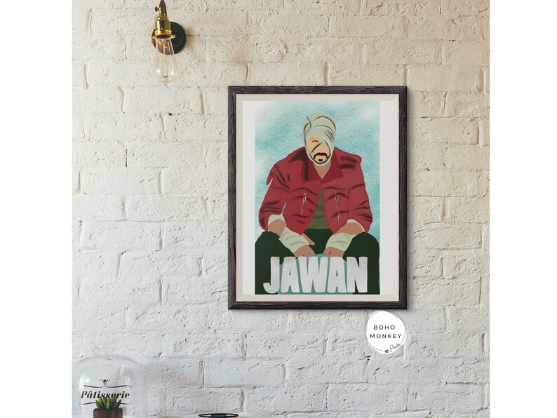 Jawan Poster - Shahrukh Khan Deepika Padukone Nayanthara - Bollywood ...