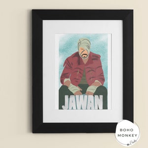 Jawan Poster - Shahrukh Khan Deepika Padukone Nayanthara - Bollywood ...