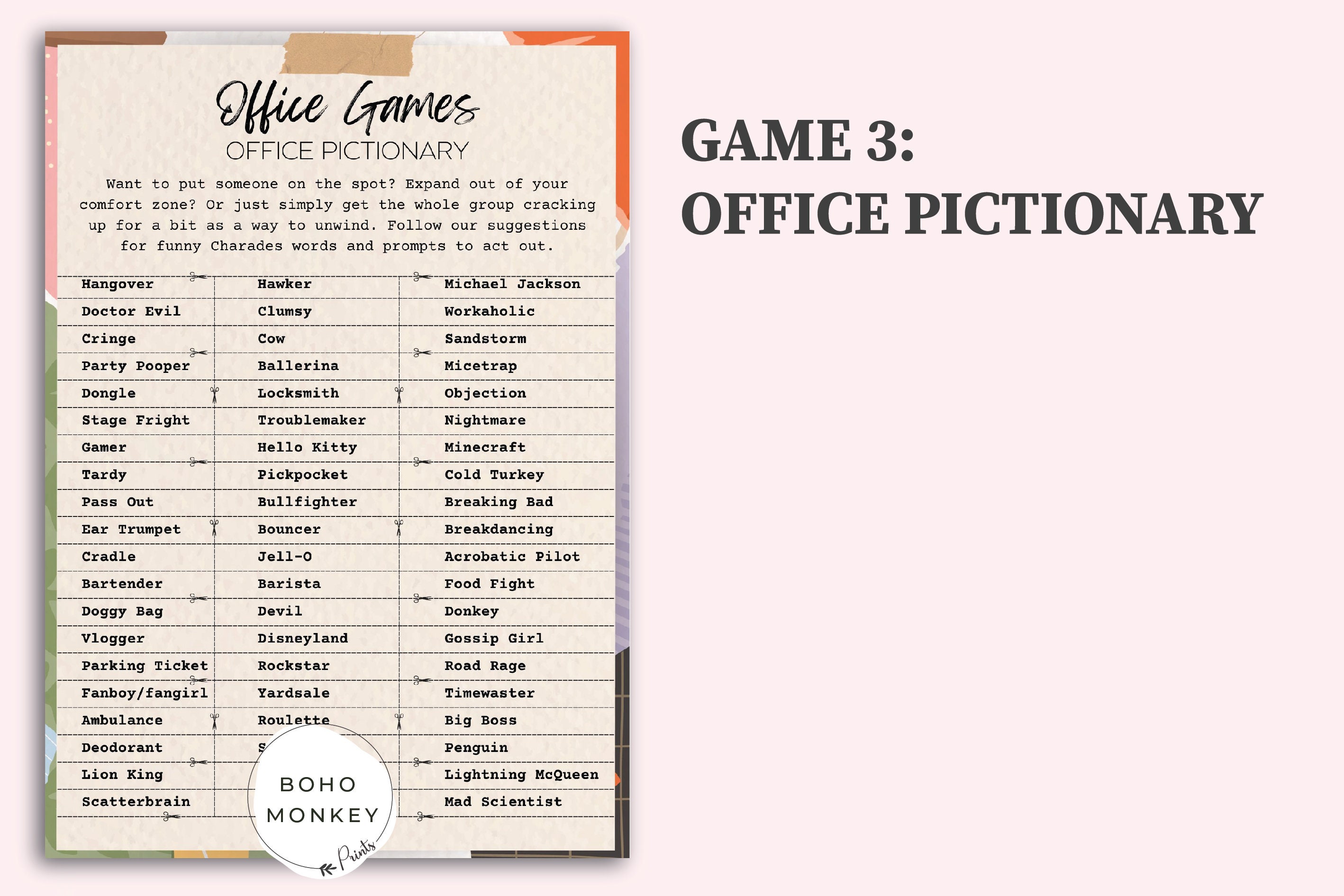 Customisable Office Games Bundle Team Games Office Party Office Feud ...