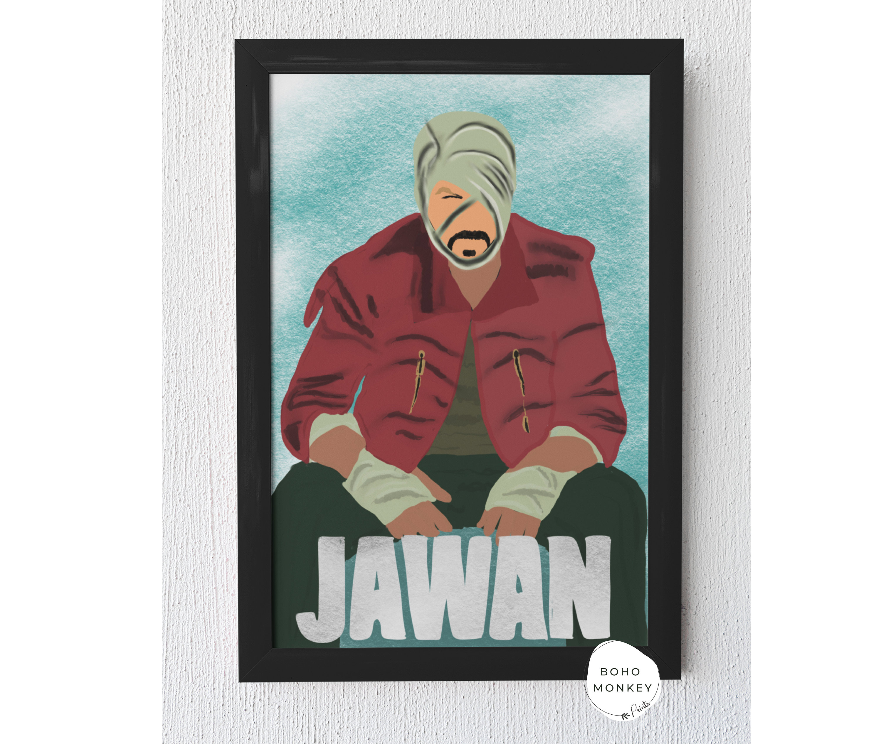 Jawan Poster - Shahrukh Khan Deepika Padukone Nayanthara - Bollywood ...