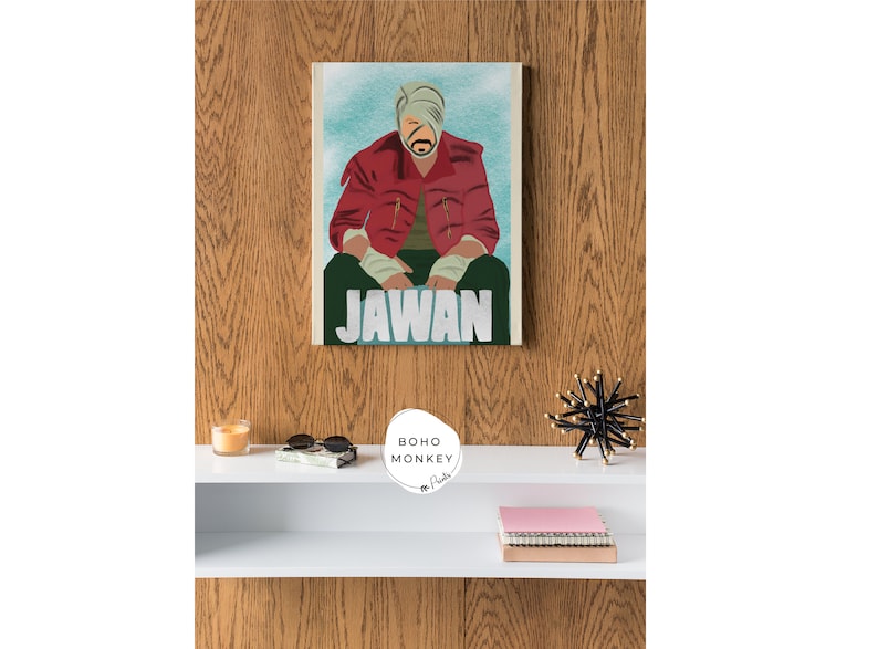 Jawan Poster - Shahrukh Khan Deepika Padukone Nayanthara - Bollywood ...