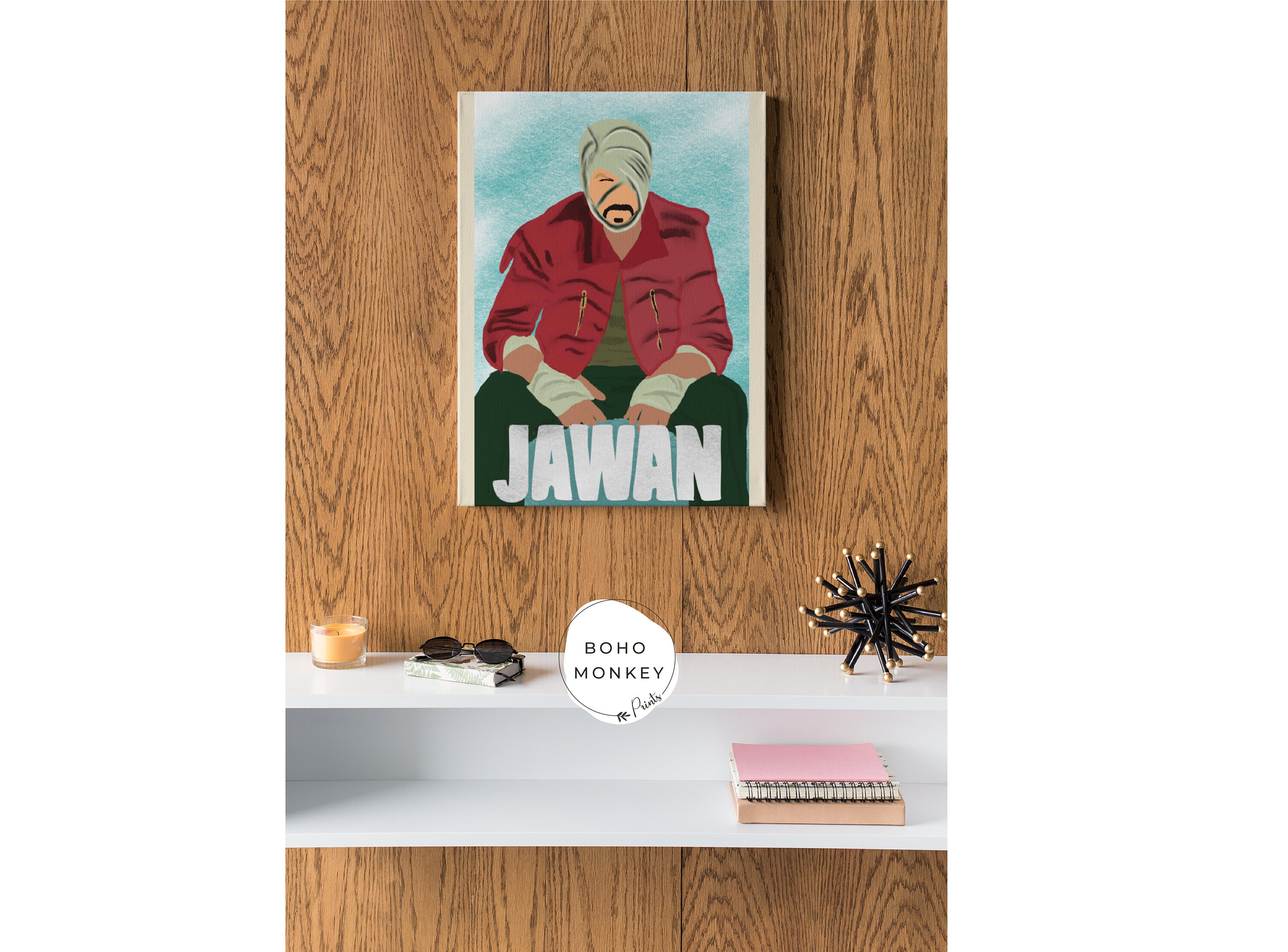 Jawan Poster - Shahrukh Khan Deepika Padukone Nayanthara - Bollywood ...