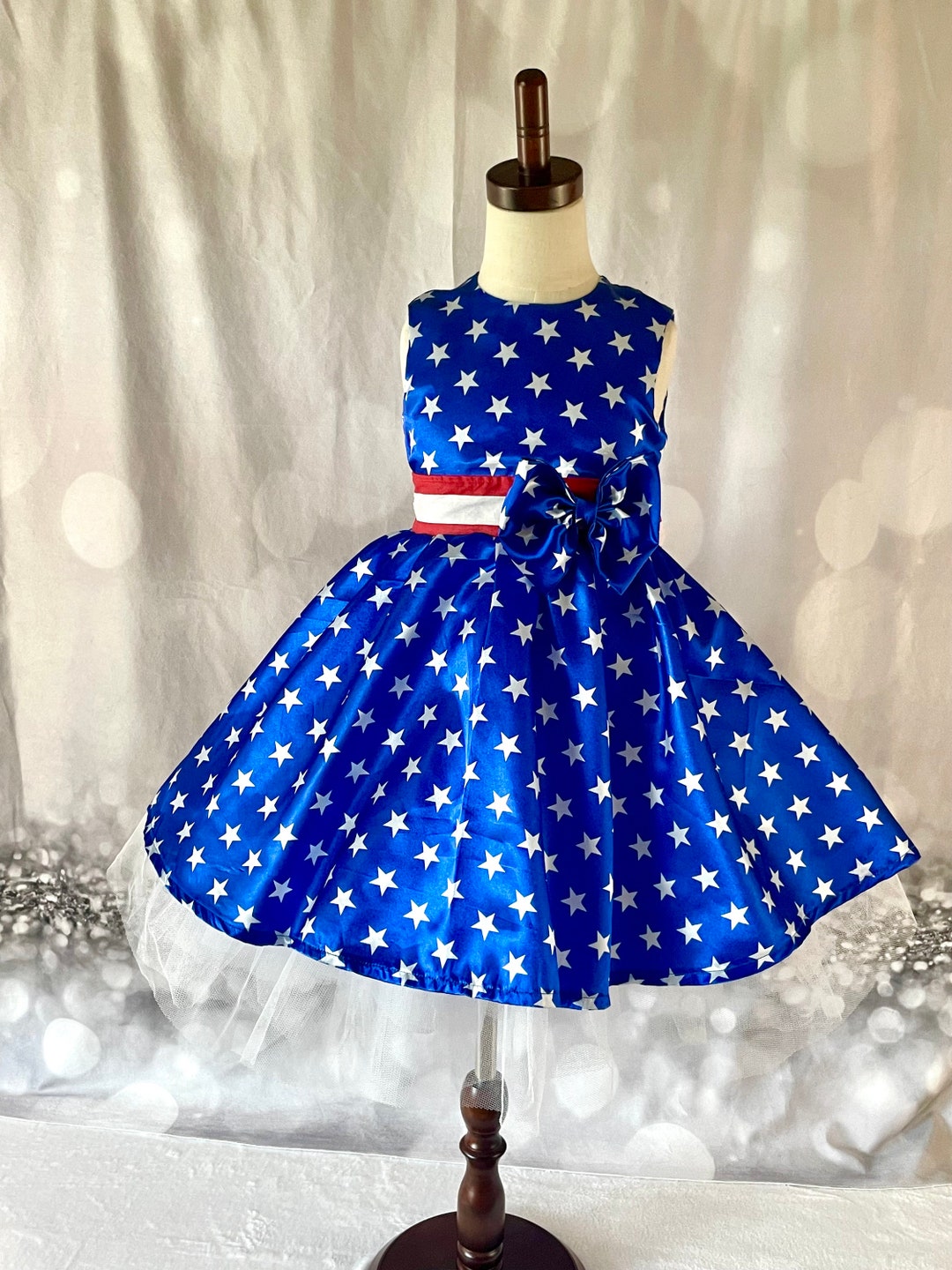 Independence Day Dress 4th Of July Dress Red White Blue American Flag independence-day-dress-4th-of-july-dress-red-white-blue-american-flag