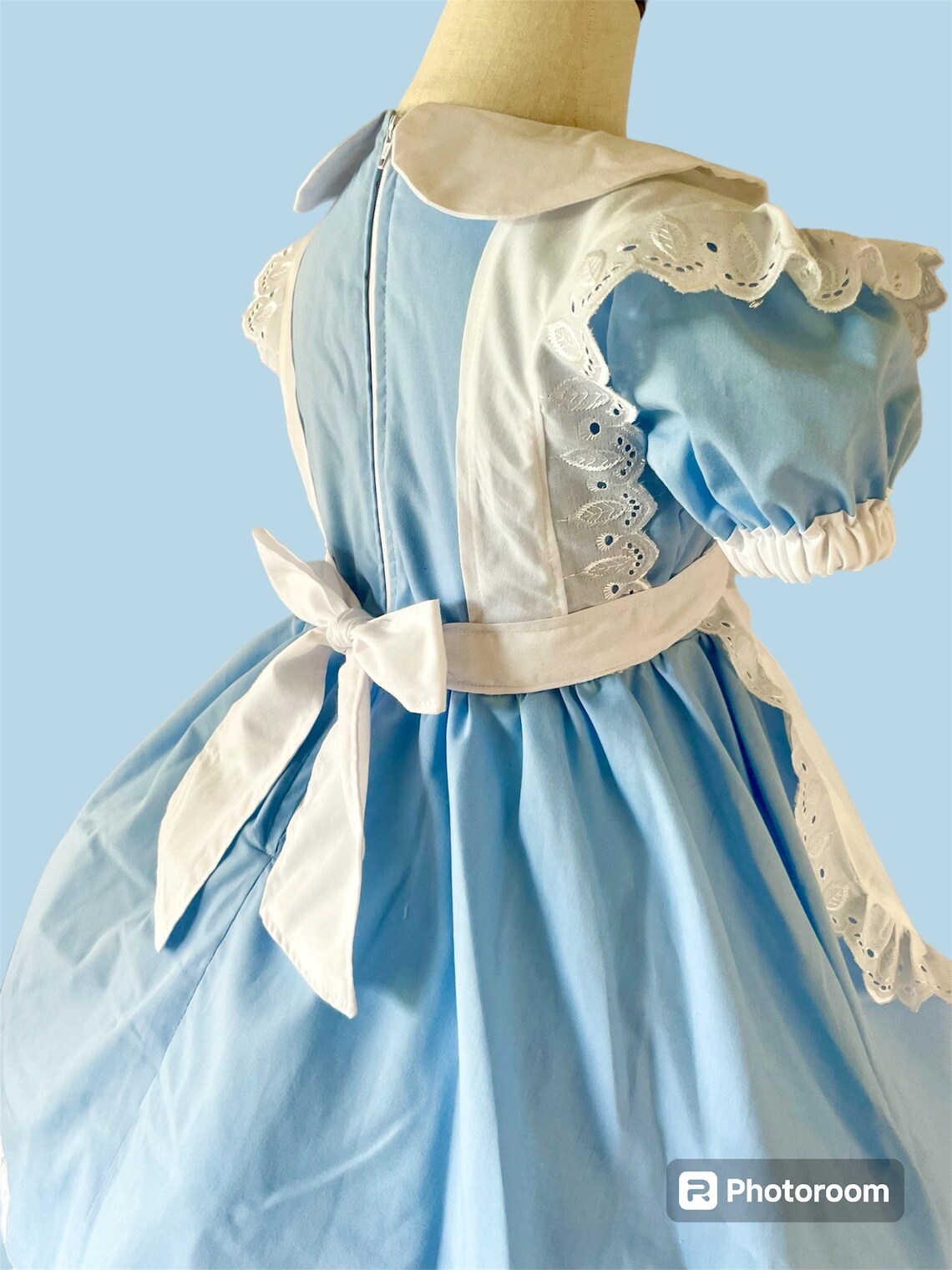 Alice in Wonderland Costume, Birthday Party Dress,girls Cotton Costume ...