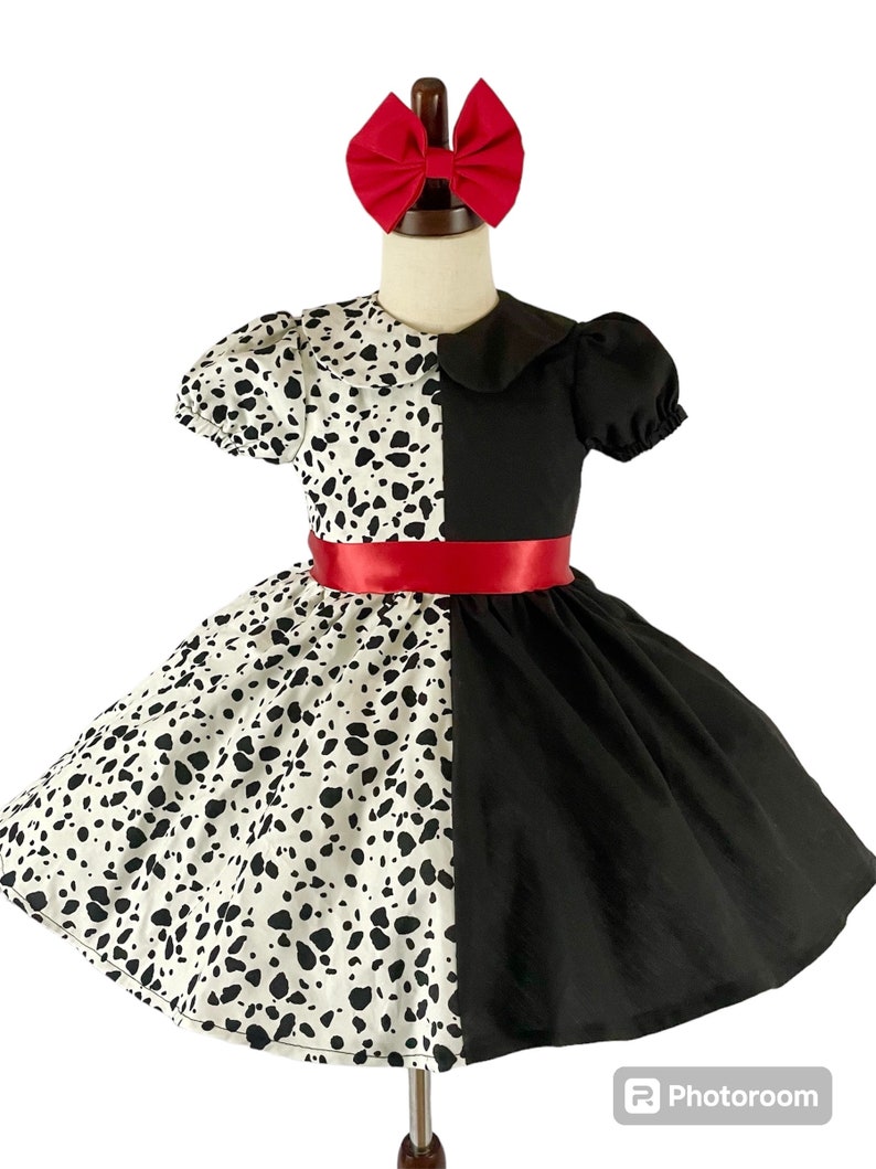 Girls Cruella Dress, Cruella Costume, Villain Costumes, Deville ...