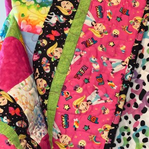 Jojo Quilt, Toddler Quilts, Girl's Quilts, Baby Quilts, Girly Quilts ...