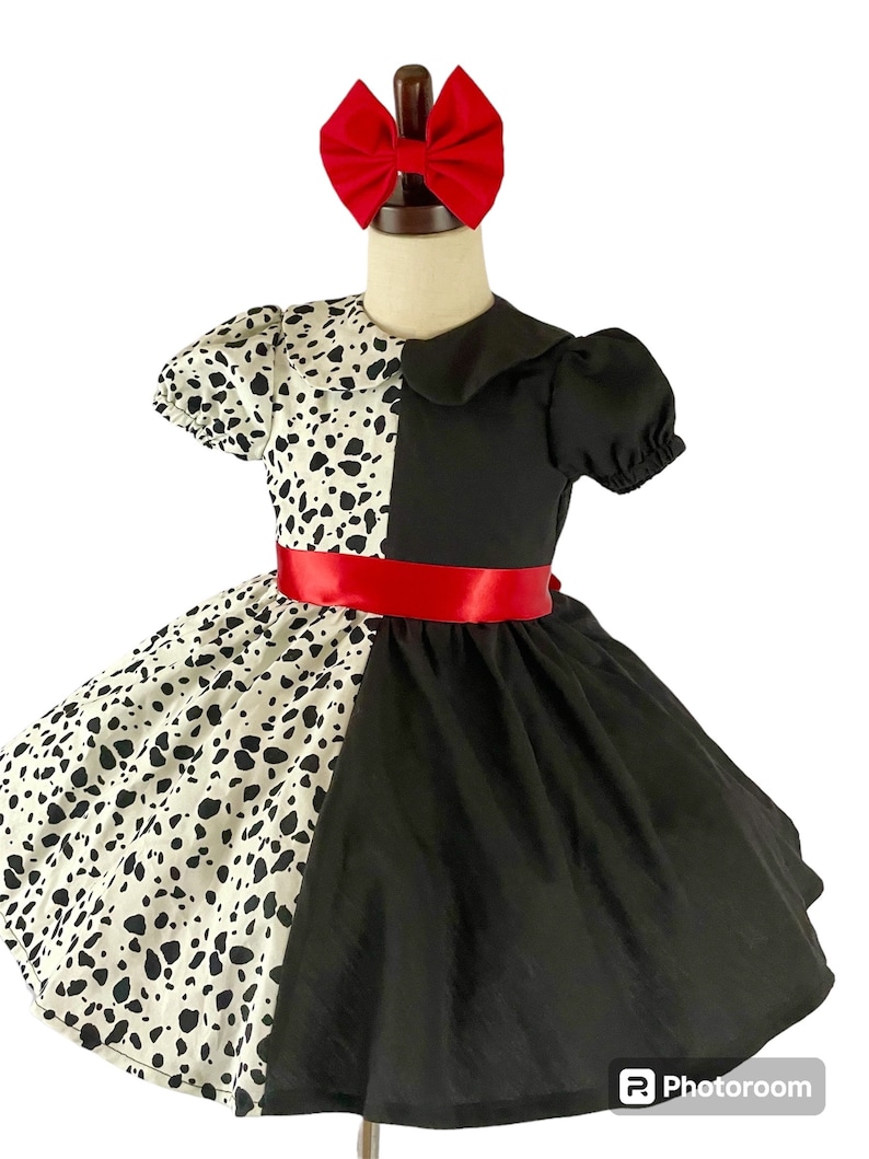 Girls Cruella Dress, Cruella Costume, Villain Costumes, Deville ...