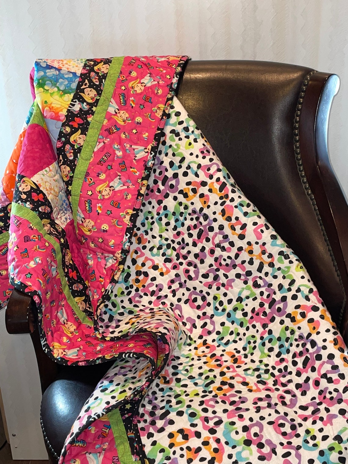 Jojo Quilt Toddler Quilts Girl's Quilts Baby Quilts - Etsy