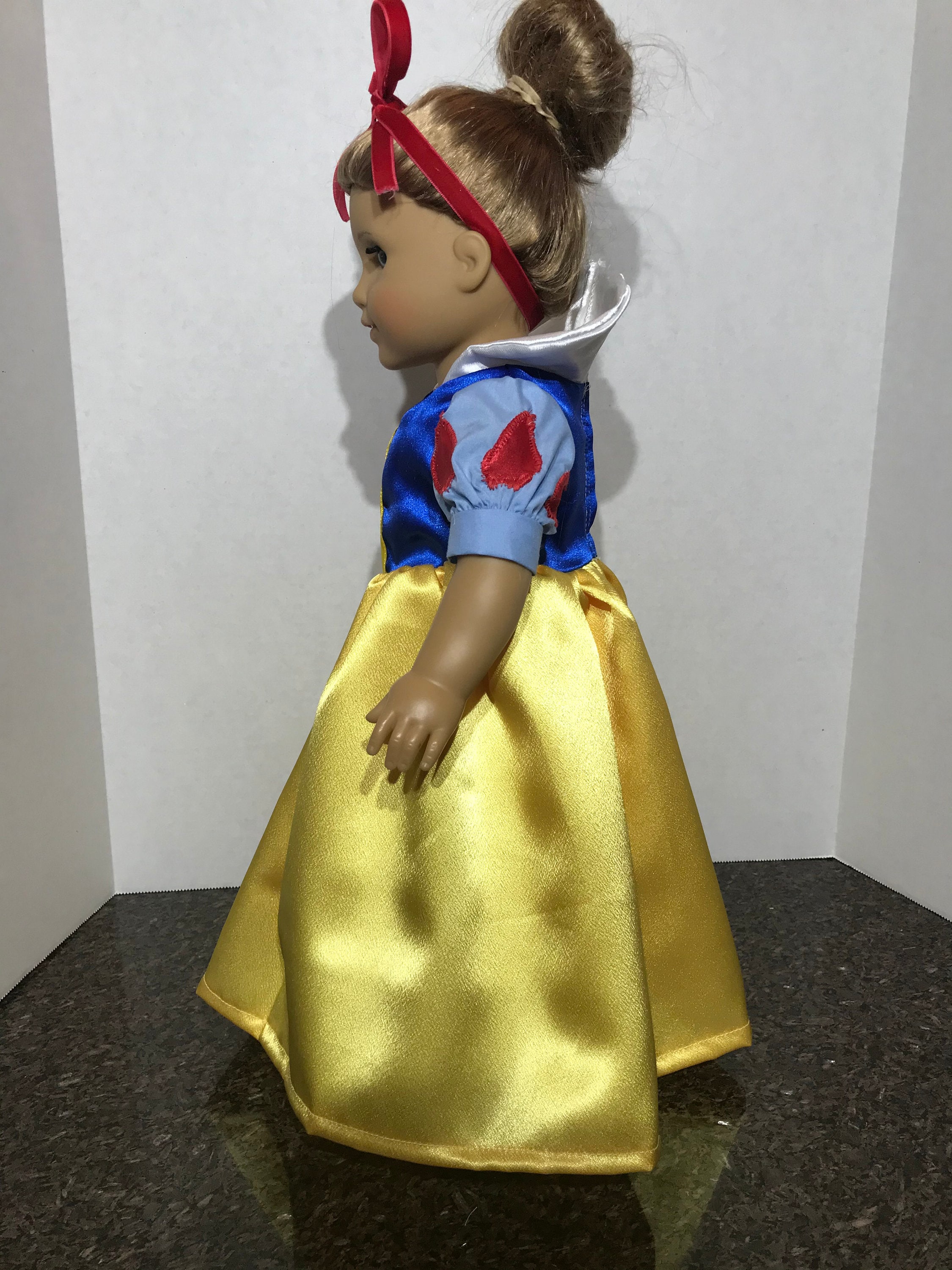 Snow White 18 inch doll costume/Disney princess 18 inch doll | Etsy