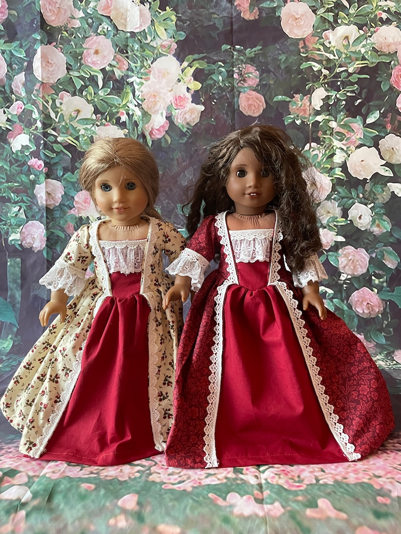 18 Inch Doll Colonial Formal Dress/colonial Doll Clothes18 - Etsy