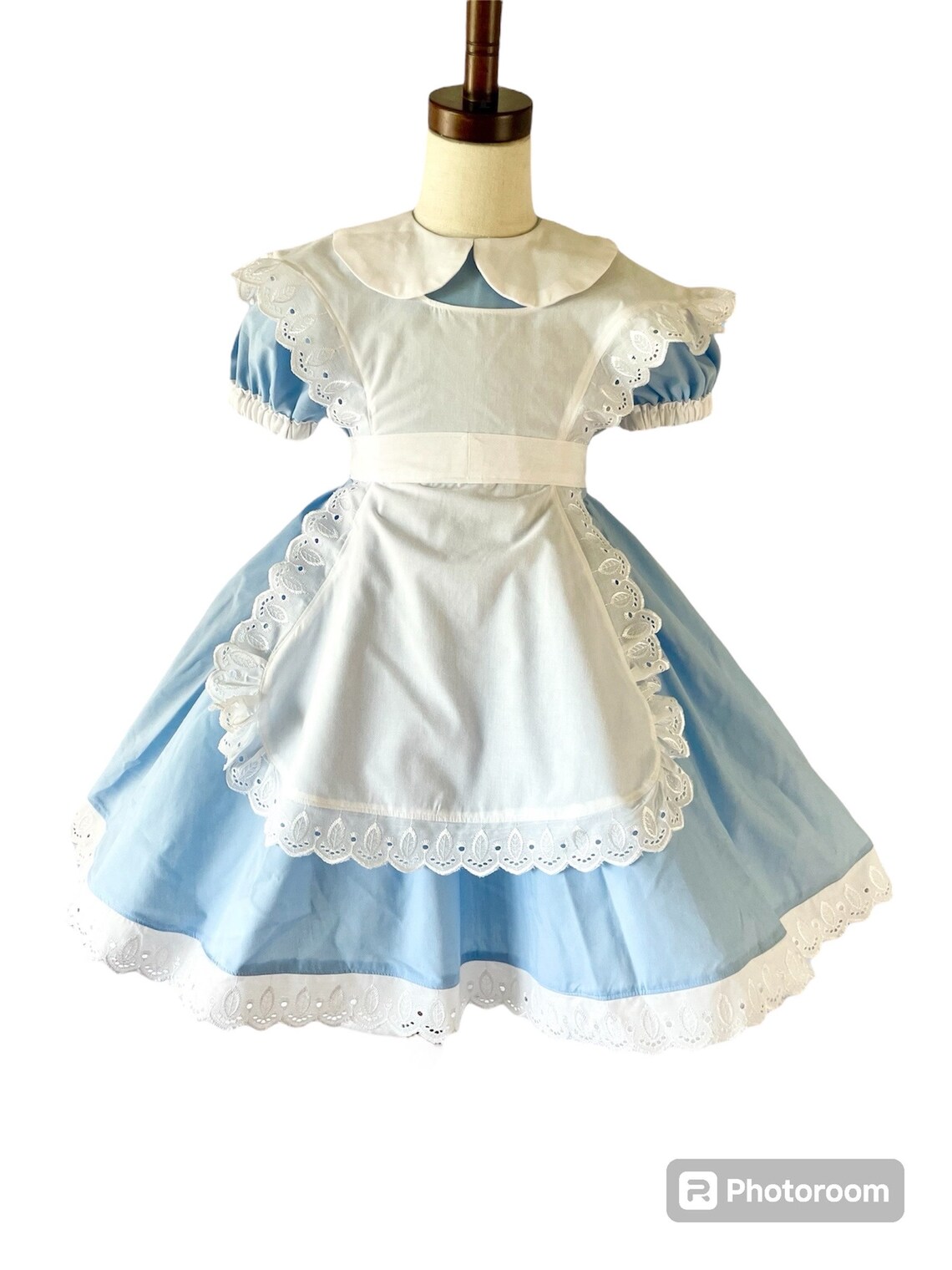 Alice in Wonderland Costume, Birthday Party Dress,girls Cotton Costume ...