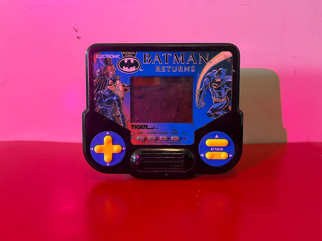 1992 Tiger Electronic Batman Returns Handheld LCD Video Game Tested - Etsy