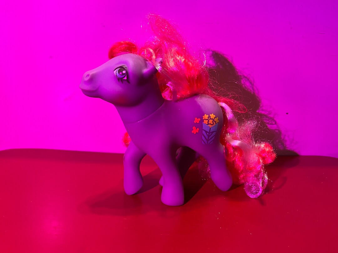 Vintage My Little Pony G1 Candy Cane Caramel Crunch Pony 1984 Hasbro - Etsy