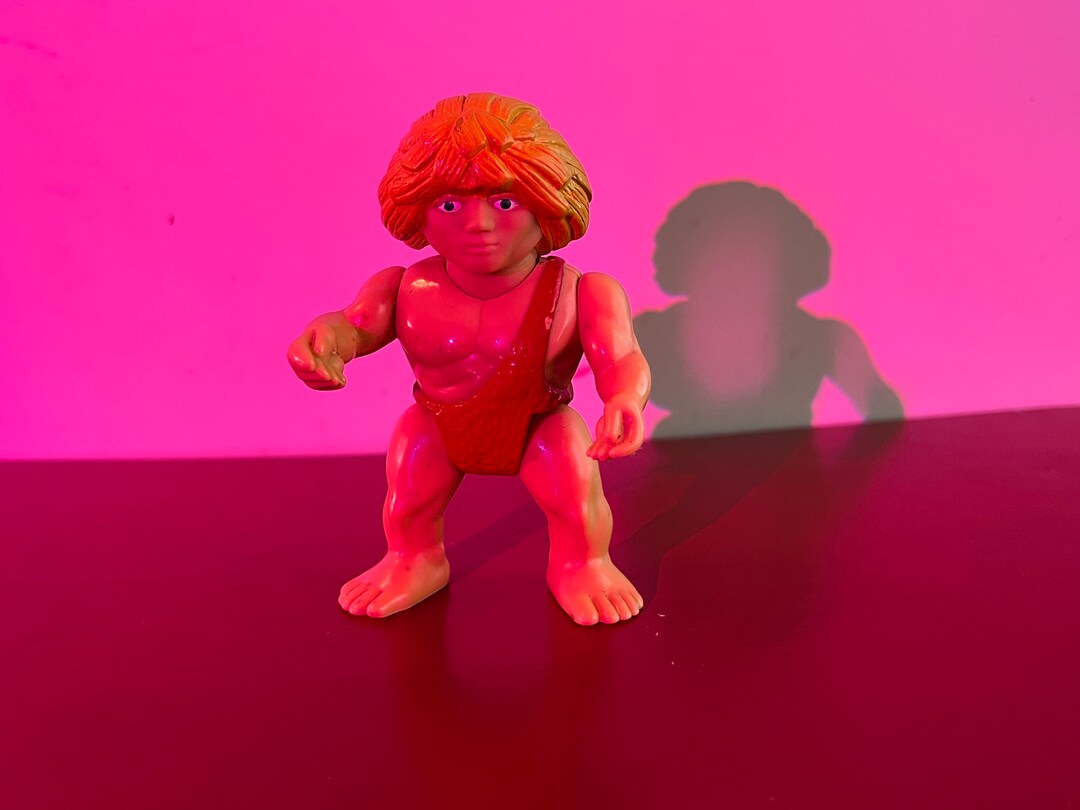 Vintage Definitely Dinosaurs Blonde Caveman Figure 1987 Playskool - Etsy