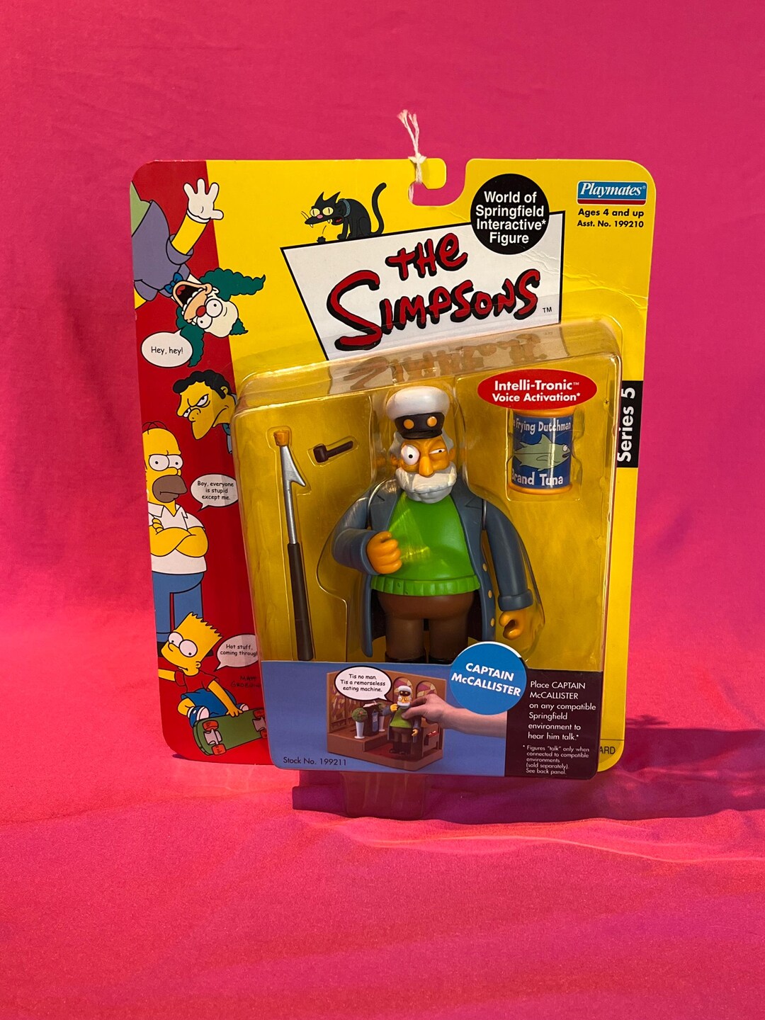 The Simpsons World of Springfield Captain Mccallister Interactive ...