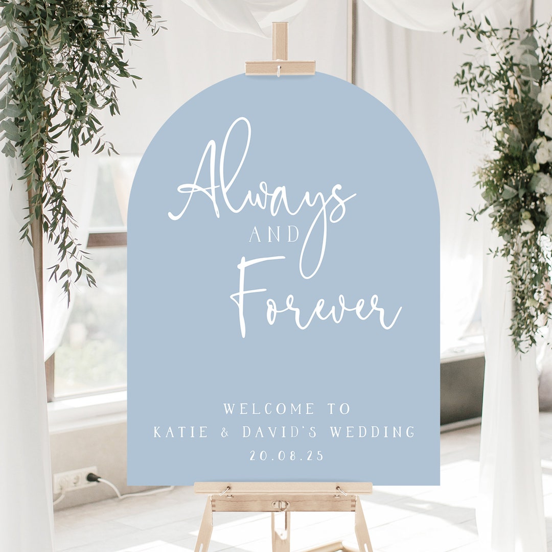 Arched Wedding Sign Custom Signage, Quote Wedding Sign, Arch Wedding ...