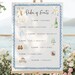 Illustrated Order of Events Wedding Sign, Order of the Day Sign Wedding ...