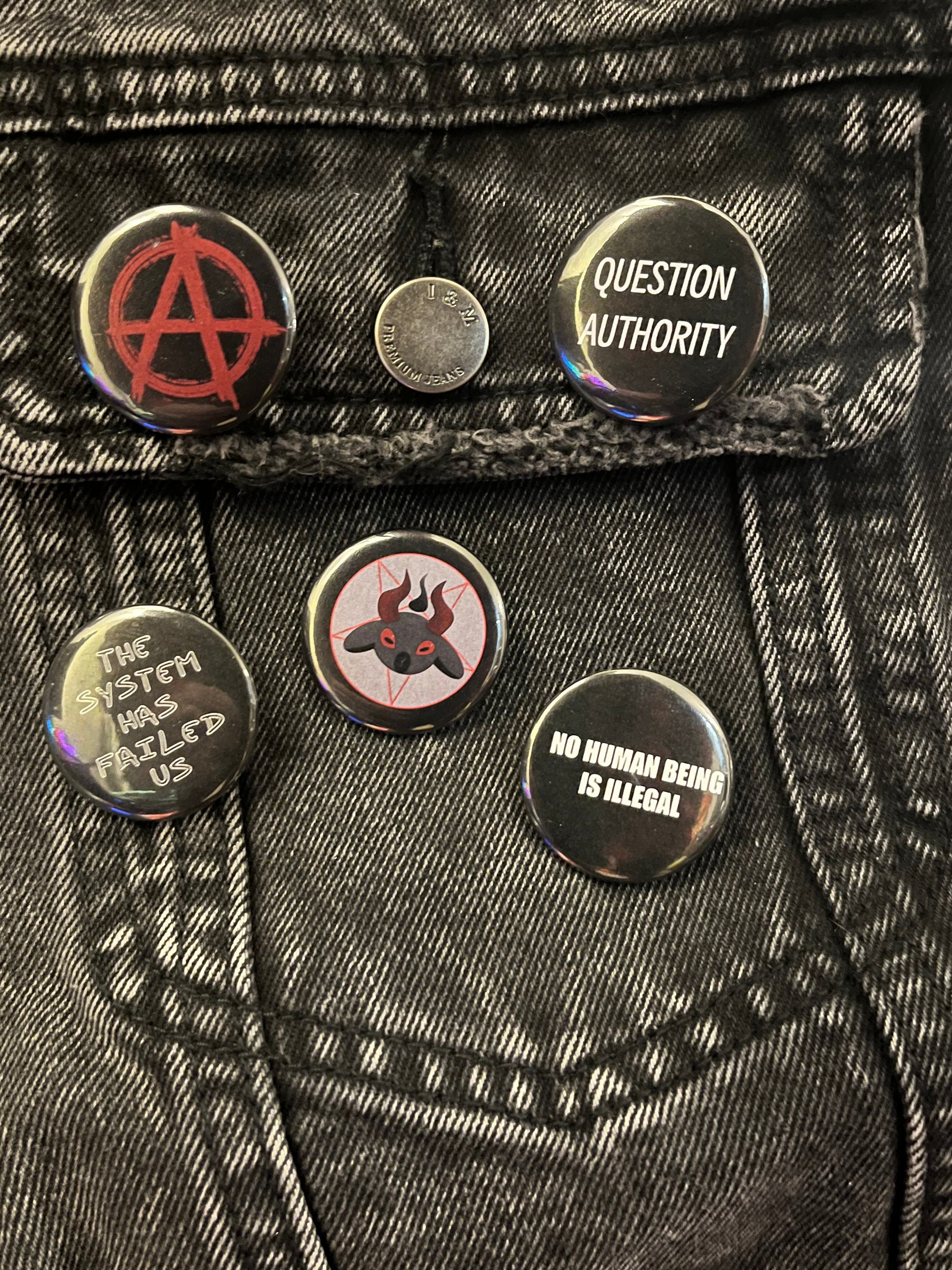 Punk Pin System Has Failed Us - Etsy