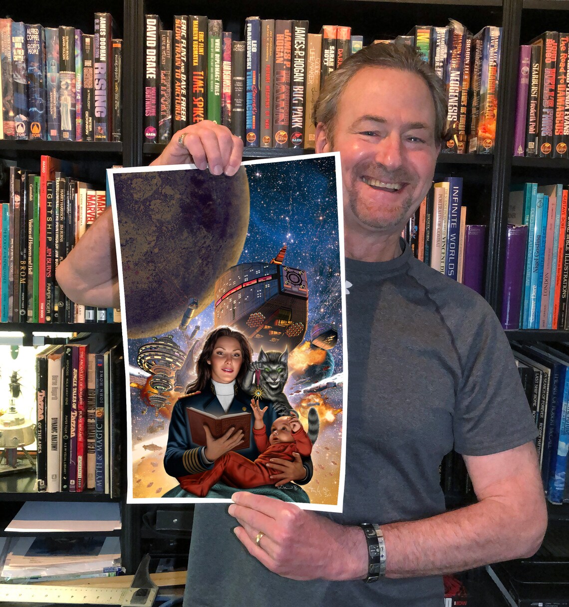 Signed and Numbered Art Print of Hardcover Edition of at All Costs - Etsy