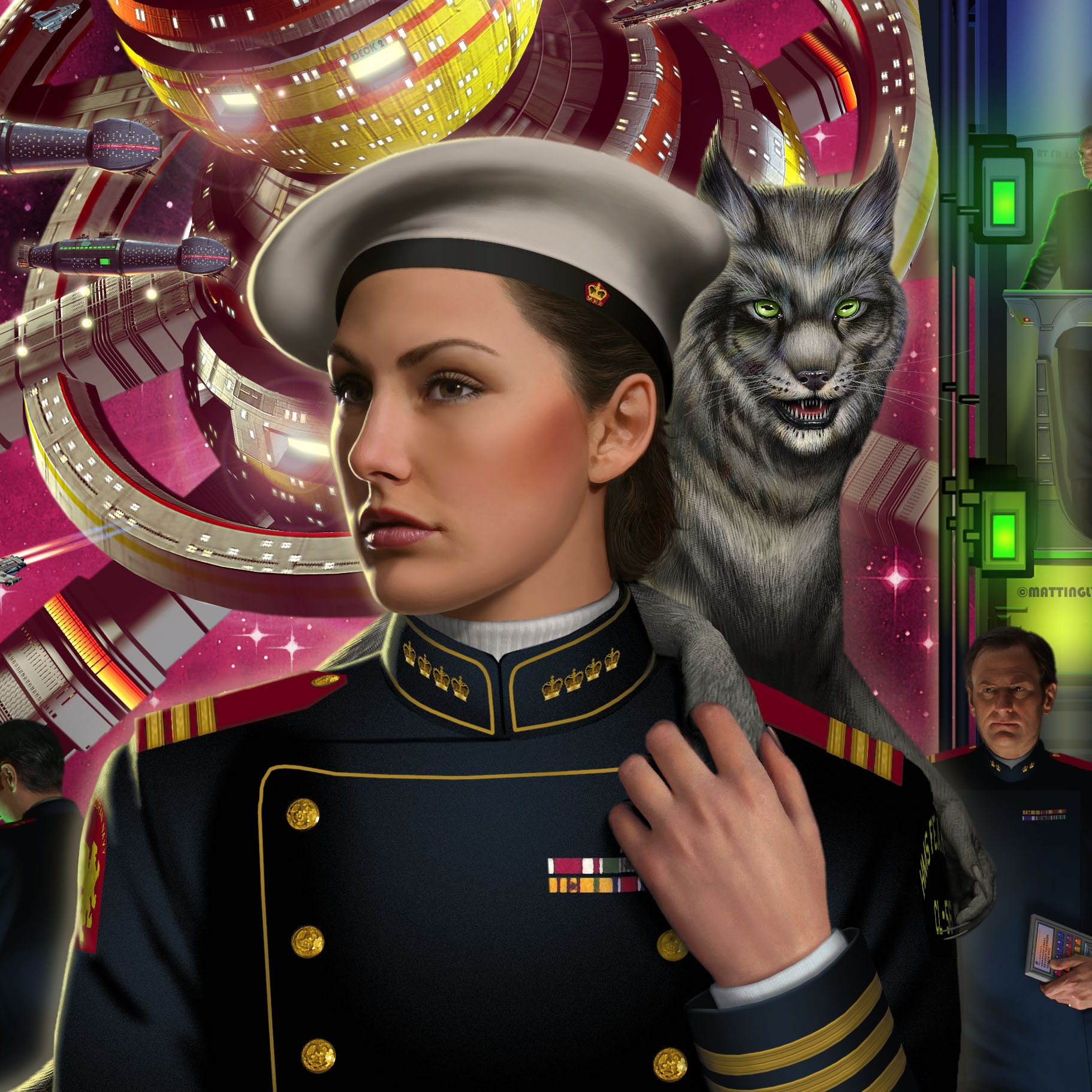 Signed and Numbered Art Print of Cover Art for "on Basilisk Station" - Etsy