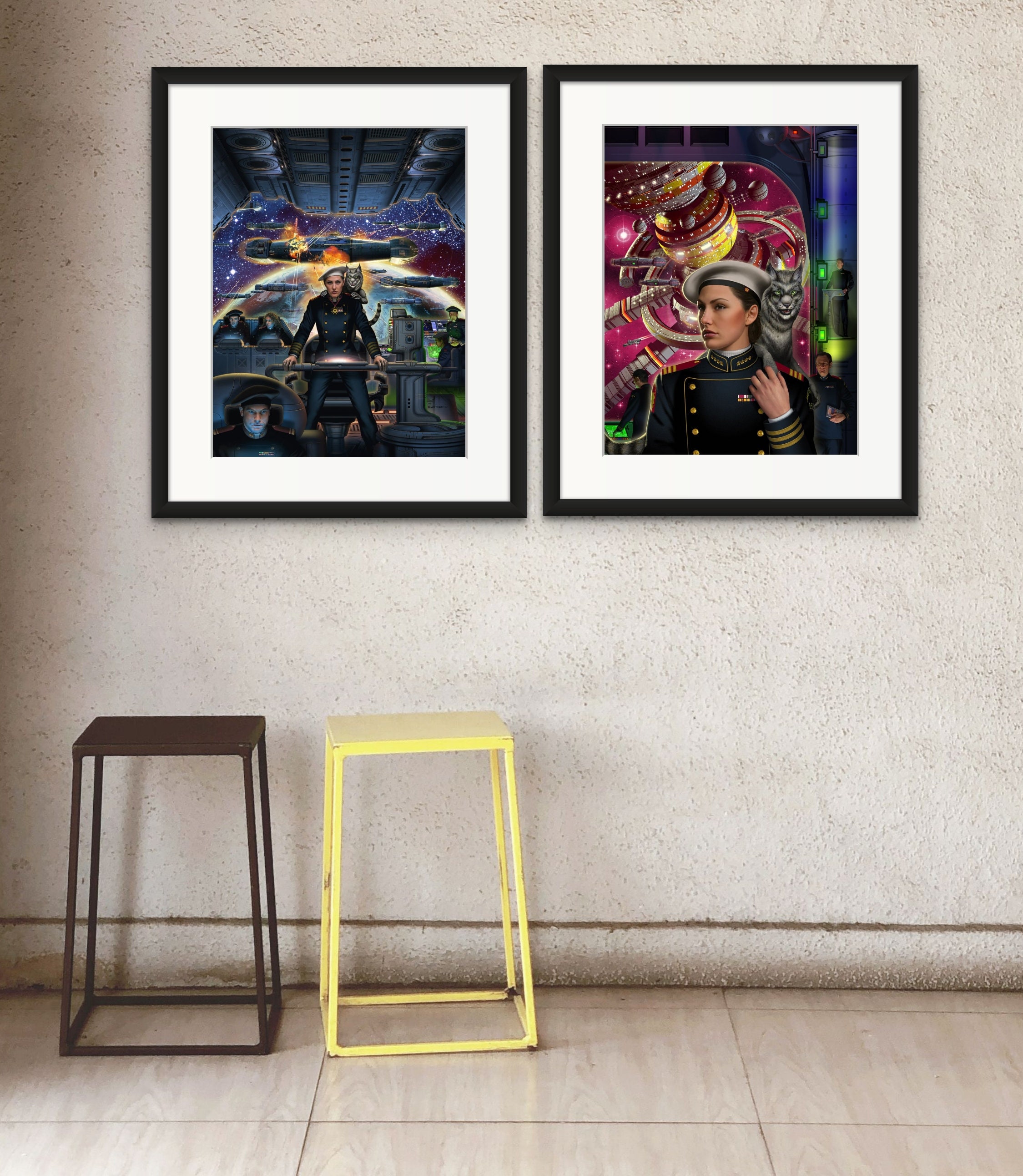 Signed and Numbered Art Print of Cover Art for "on Basilisk Station" - Etsy