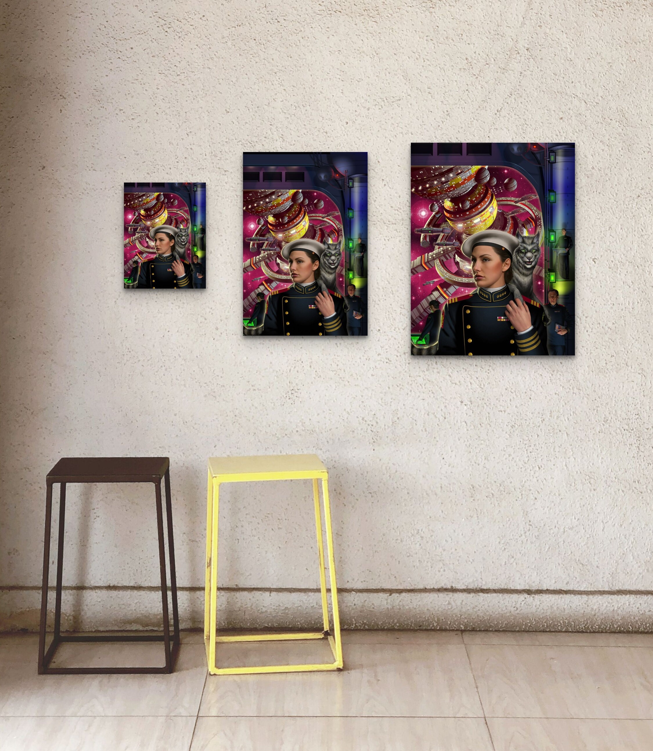 Signed and Numbered Art Print of Cover Art for "on Basilisk Station" - Etsy