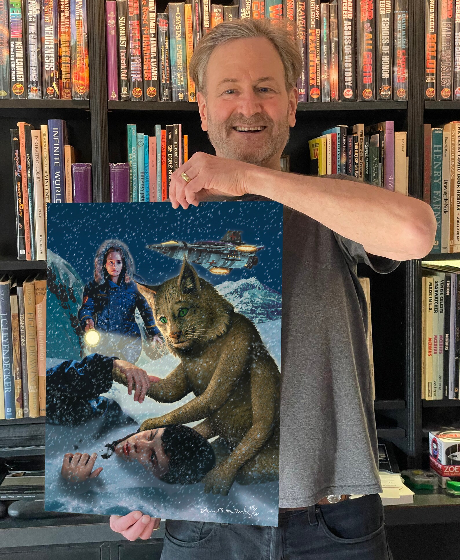 Signed and Numbered Art Print of the Cover Art for "worlds of Honor" - Etsy