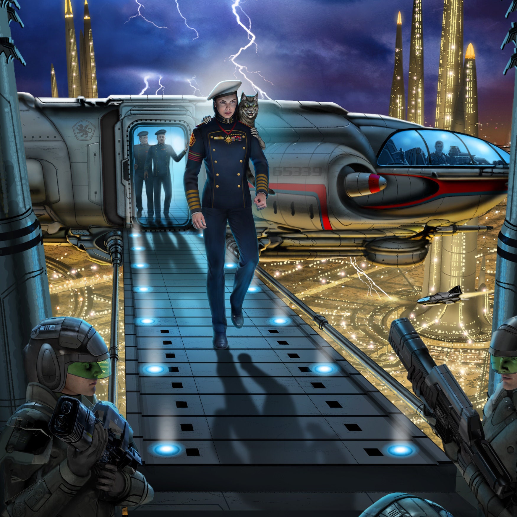 Signed and Numbered Art Print of Cover Art for "a Rising Thunder" - Etsy