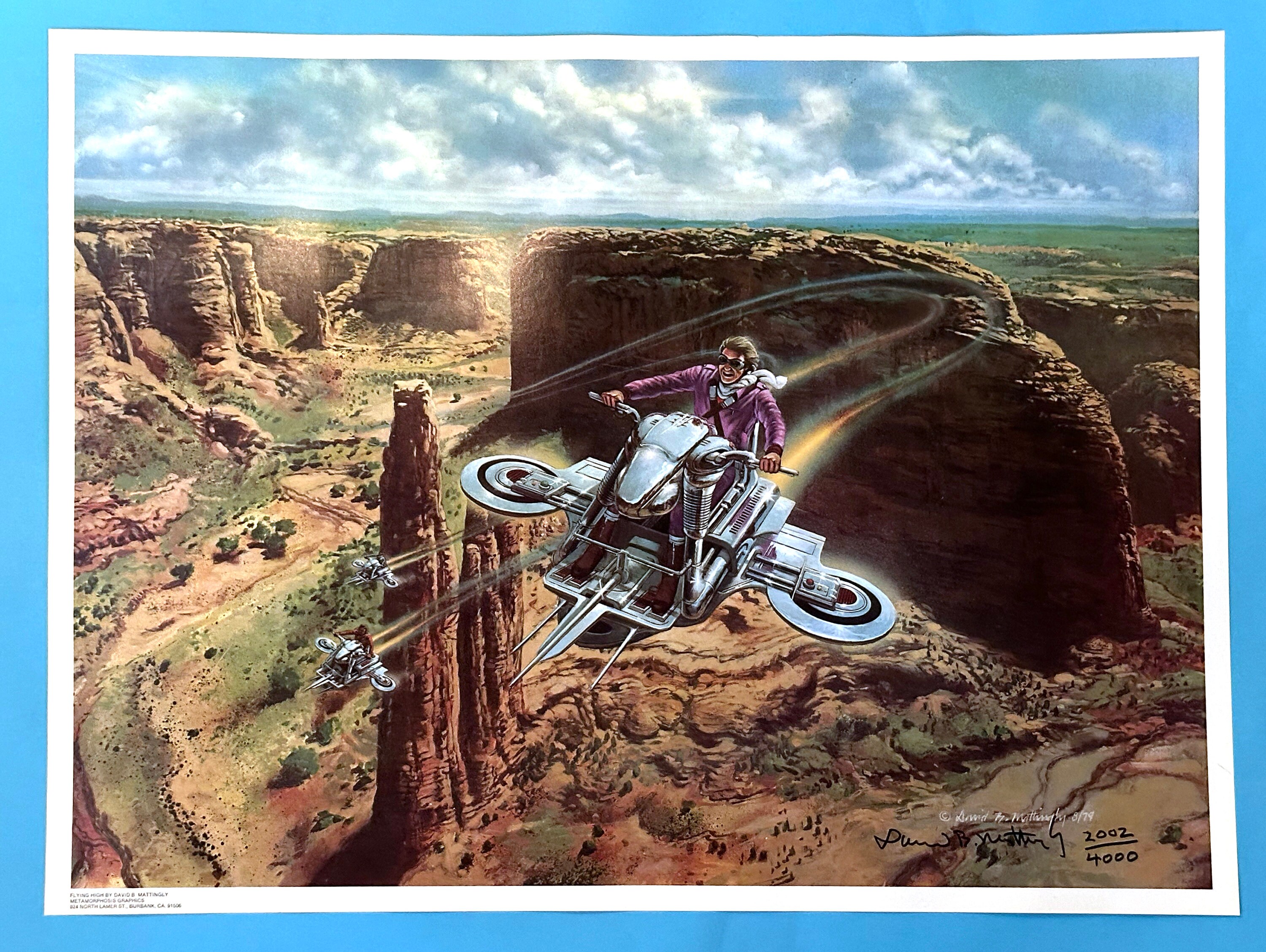 David Mattingly "flying High" Poster MINT- Signed & Numbered-vintage ...