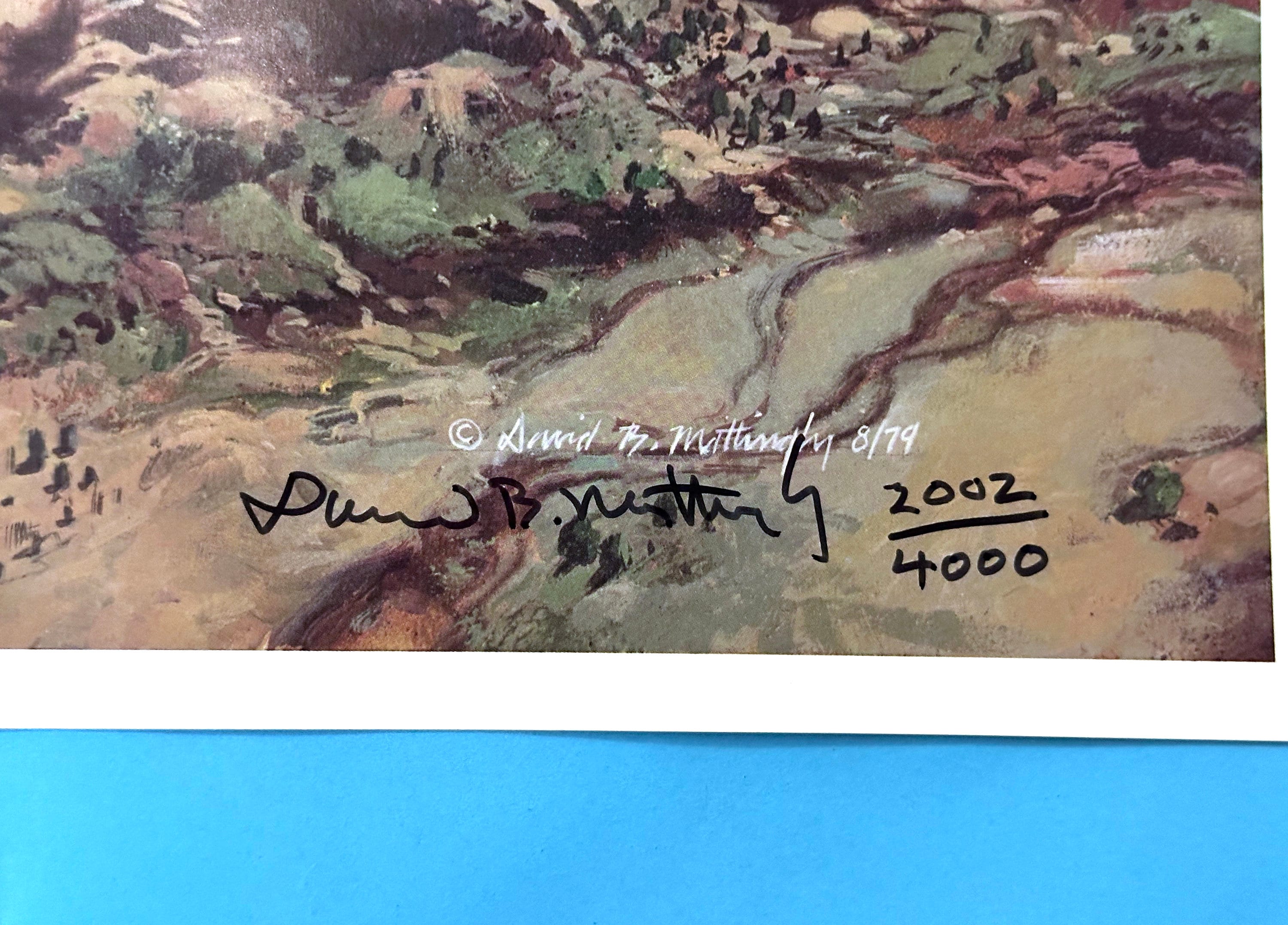 David Mattingly "flying High" Poster MINT- Signed & Numbered-vintage ...