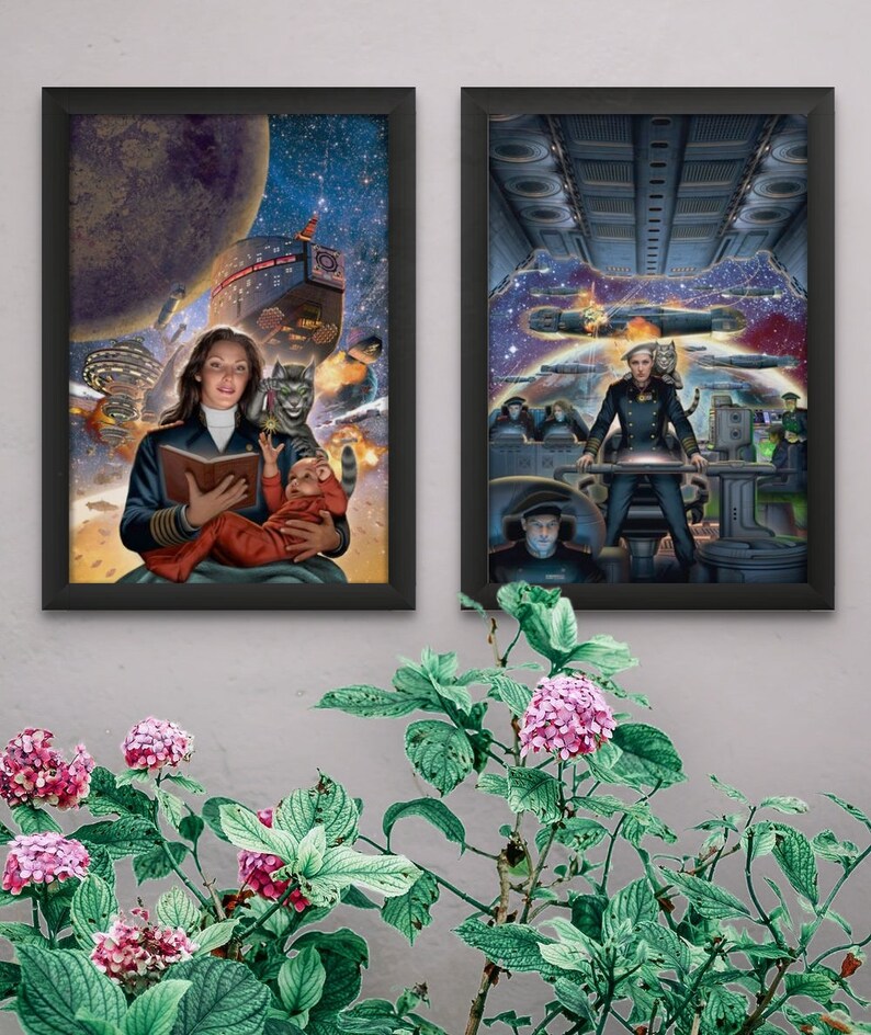 Signed and Numbered Art Print of Cover Art for the Softcover Edition of ...