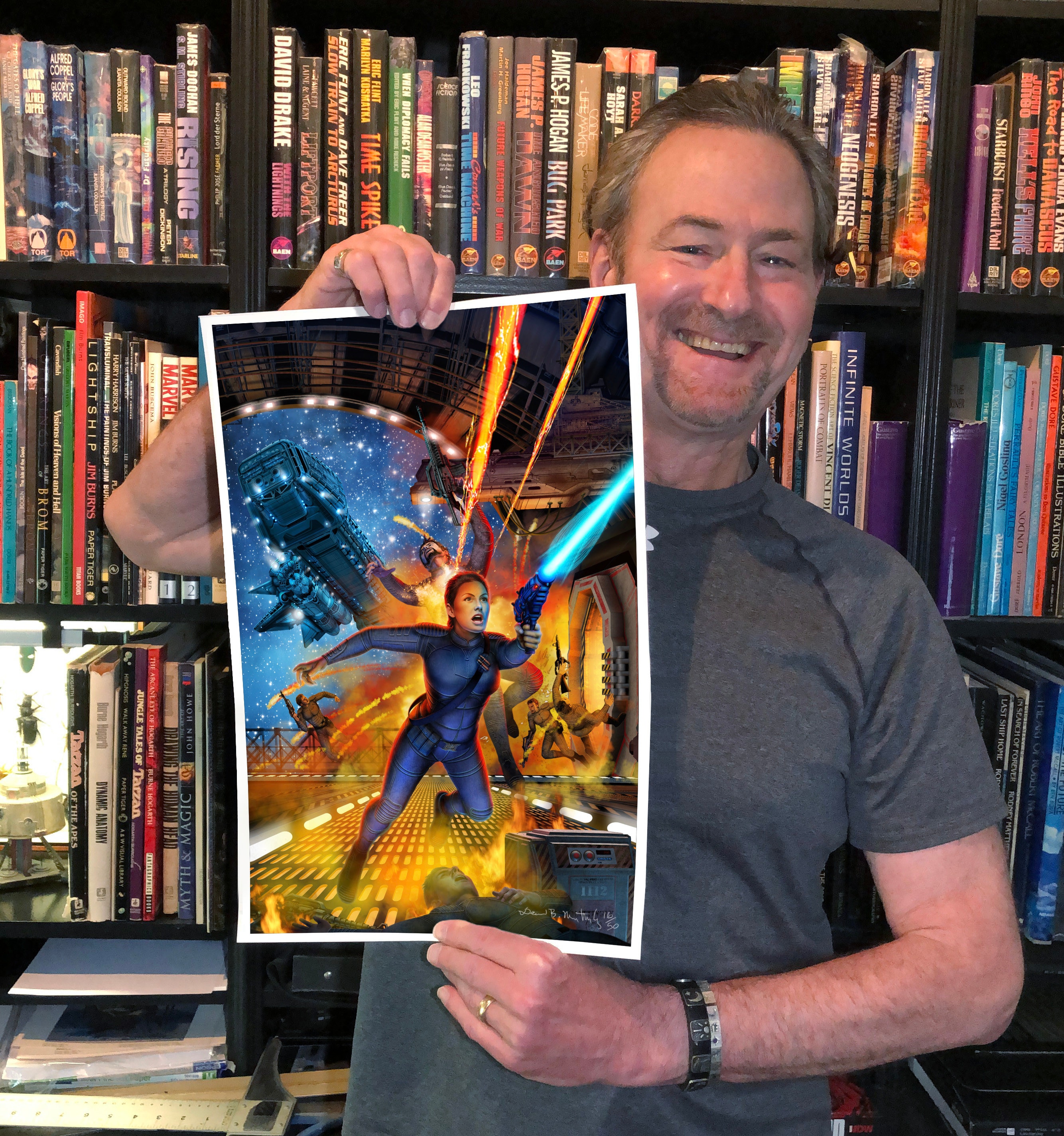 Signed and Numbered Art Print of the Cover Art for in - Etsy