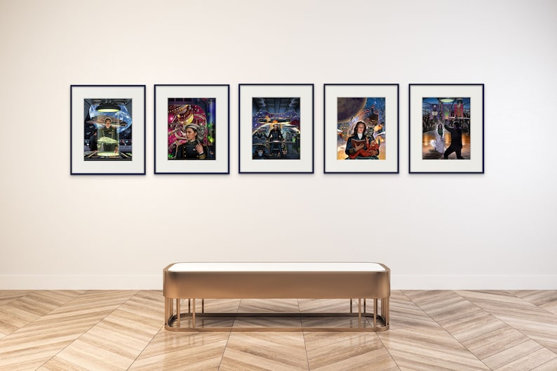 Signed and Numbered Art Print of Cover Art for "on Basilisk Station" - Etsy