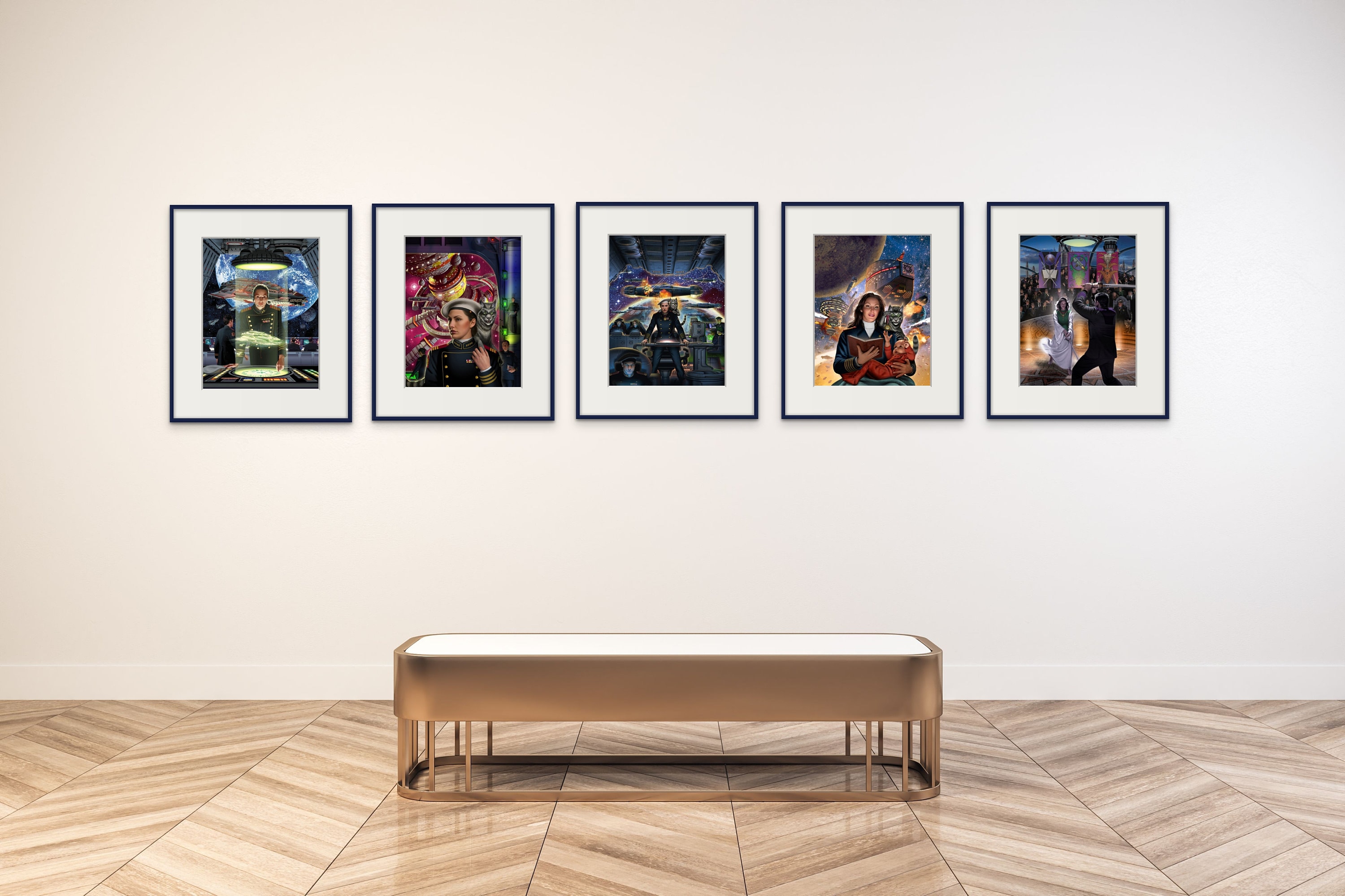 Signed and Numbered Art Print of Cover Art for "on Basilisk Station" - Etsy