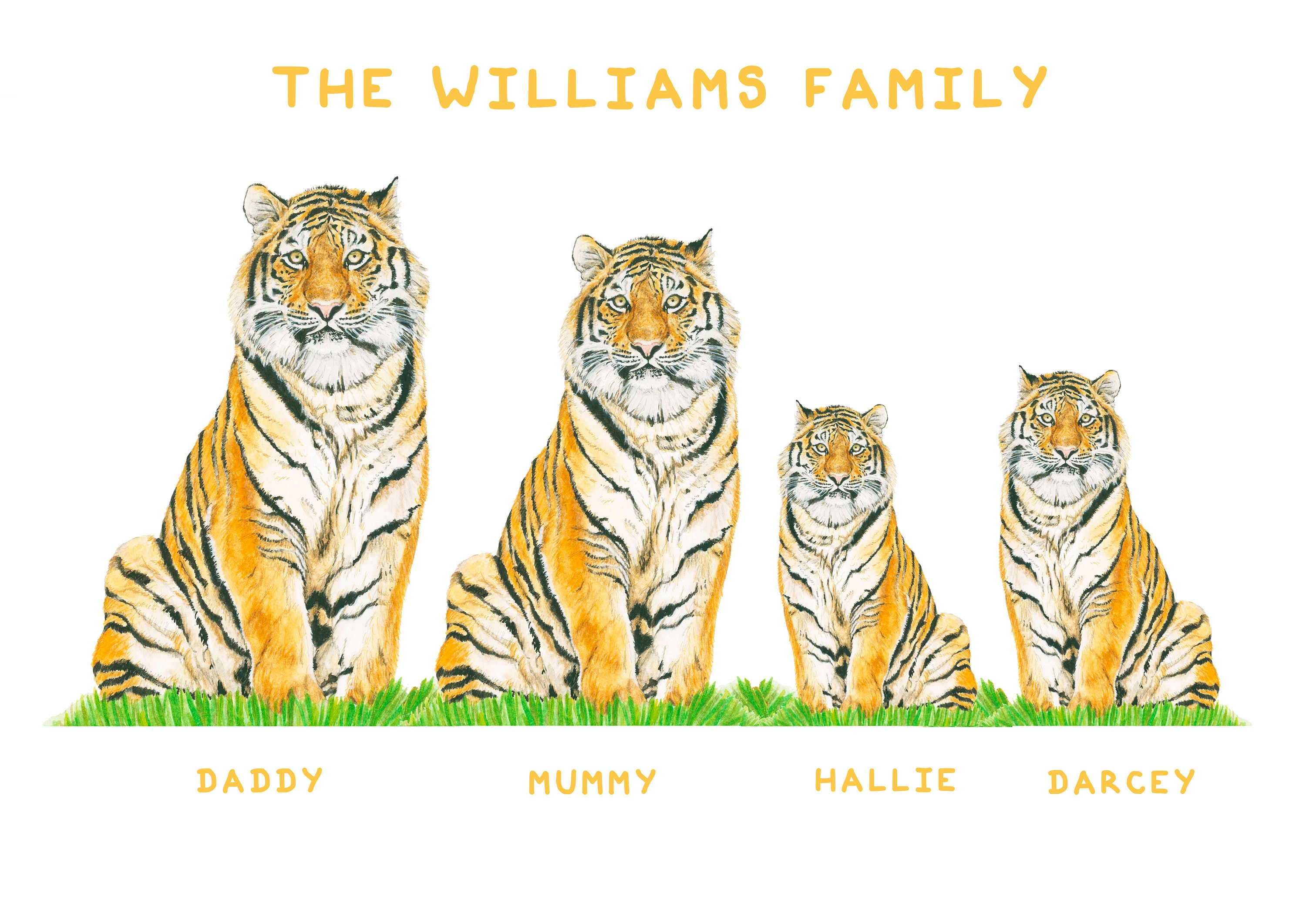 Tiger Family Tree