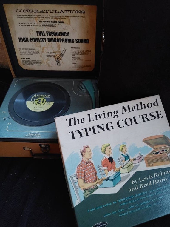 The Living Method TYPING COURSE on vinyl | Etsy